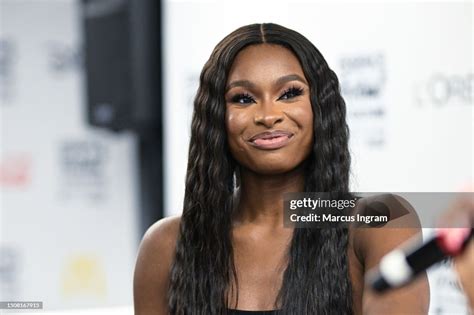 Coco Jones Speaks Backstage During Day 2 Of The 2023 Essence Festival