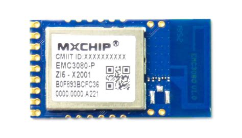 2 Mxchip Emc3080 Wifi And Bluetooth Le Iot Module Integrates Cortex M33 Mcu Cnx Software