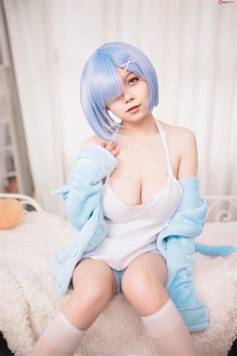 Last Night 787 末夜787 Cosplay Rem Rezero 42 Photos Cosplaytele