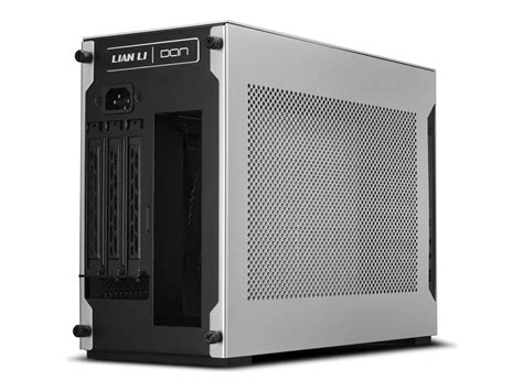 Lian Li A H O A MINI ITX Silver Color Include PCIE Riser Card Cable