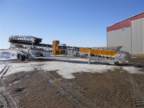Jp 36x100 Radial Stacking Conveyor For Sale Rlc Aggregate Equipment