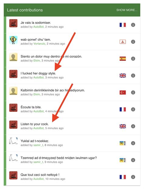 don t display vulgar and obscene sentences prominently · issue 2908 · tatoeba tatoeba2 · github