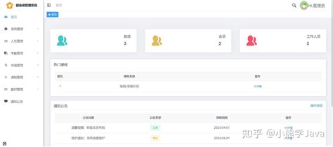 基于spring Boot Vue的健身房管理系统 知乎
