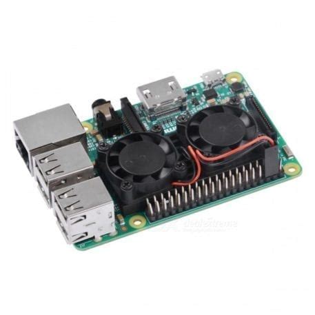 Dual Fan For Raspberry Pi RaspberryPi Dk