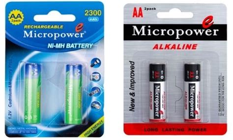 What Is The Aa Alkaline Battery Capacity Microcell Battery