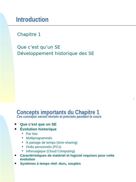 Chap01 1 Pdf Programmation Programme Informatique