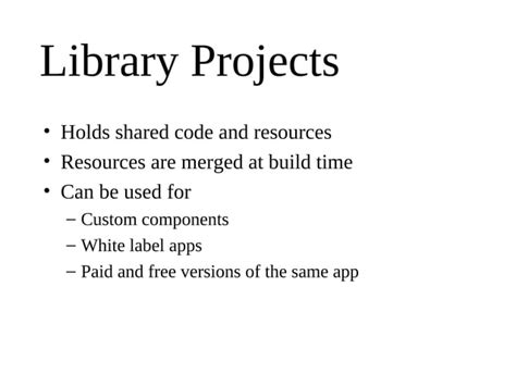 Custom UI Components At Android Only 2011 PPT