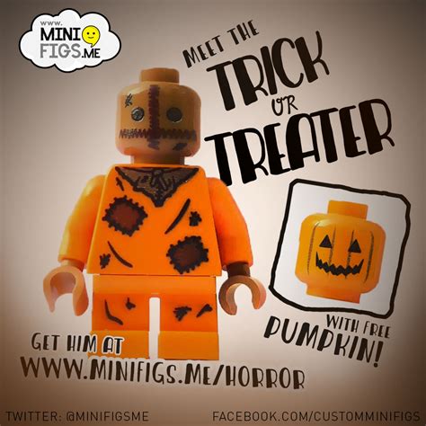 The Horrors Of Halloween Custom Trick R Treat Sam Lego Minifigure