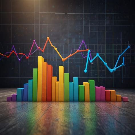 Statistics Graph 3d Icon Growing Bars Columns Premium Ai Generated Image