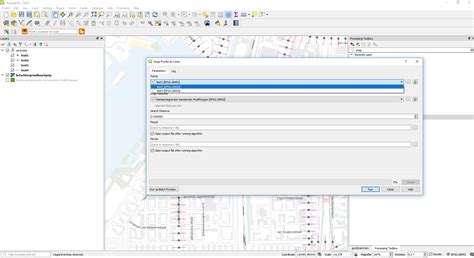 bug report 19382 saga snap points to lines only lets you select line feature layers at the