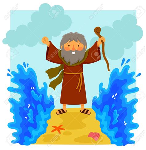 Moses Parting The Red Sea Clipart 10 Free Cliparts Download Images On
