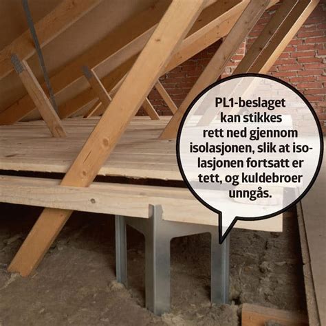 Tett Isolasjon På Loft Med Takstoler