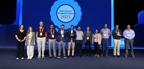 And The Winner Is Recognizing Award Recipients On Day 3 Of Sas Explore Sas Voices