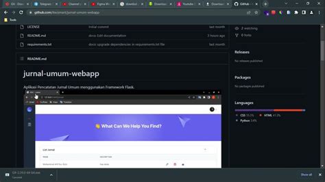Tutorial Installasi Jurnal Umum Web Apps Dengan Python Flask Youtube