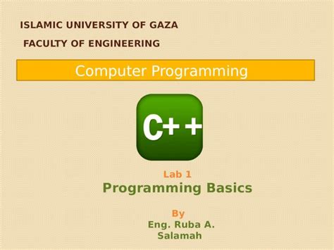 Ppt Islamic University Of Gaza Faculty Of Engineering Islamic University Of Gaza Faculty Of