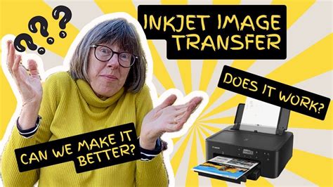 Can I Use An Inkjet Printer For Photo Transfer Let S Compare To A Laser Print YouTube