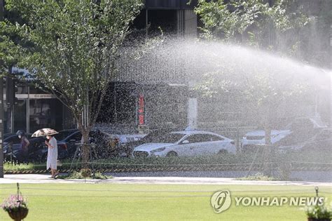 아침부터 폭염 연합뉴스