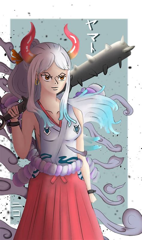 Yamato Fan Art One Piece By Nic0draw On Deviantart