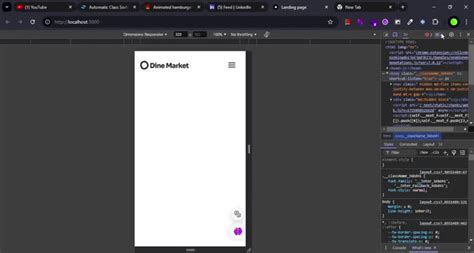 Muhammad Ahmad On Linkedin Webdevelopment Responsivedesign Navbar Landingpage Uxui Coding