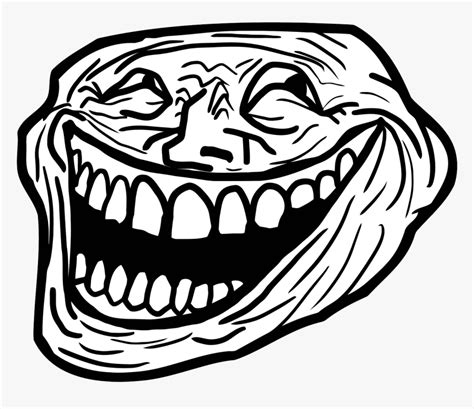 Troll Trolling Trollface Face Memefreetoedit Troll Face Png
