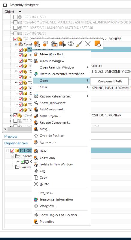 Open Teamcenter Item From Nx Navigator Eng Tips