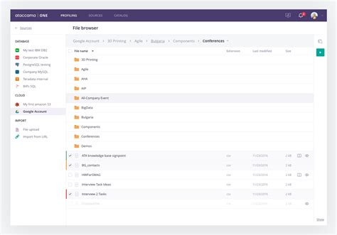 Ataccama One Data Discovery And Profiling Behance