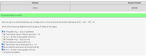 Solved ⋆k Th Th Let Ah And K Be Arbitrary Real Numbers