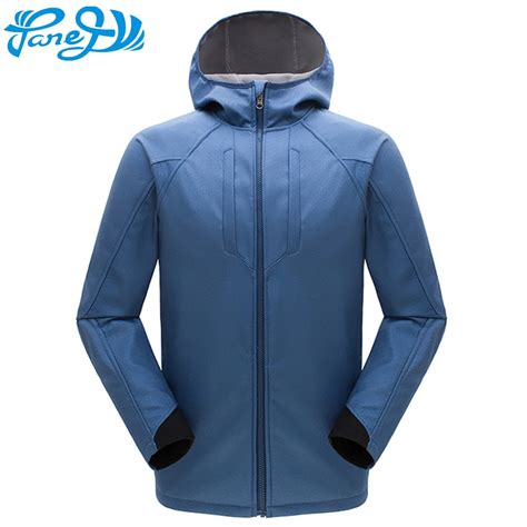 Men Softshell Fleece Windproof Waterproof Warm Jacket Outdoor Camping