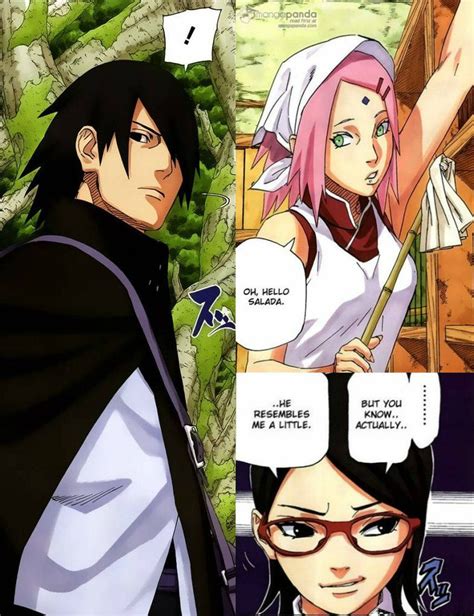 Sasuke Sakura Sarada By Weissdrum On Deviantart Sakura And Sasuke Sasuke Sakura Sarada