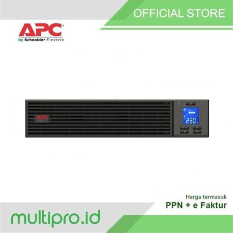 Jual UPS APC Easy UPS On Line 2000VA 1800W Rackmount 2U 230V SRV2KRI E Shopee Indonesia
