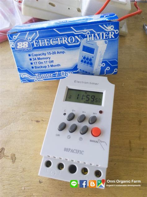Diy By Kasetakorn รีวิว Digital Timer Electron Timer 88pacific