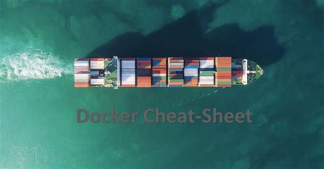 Docker Cheat Sheet Amrendra Pratap Singh Rathore