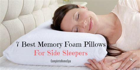7 Best Memory Foam Pillows For Side Sleepers