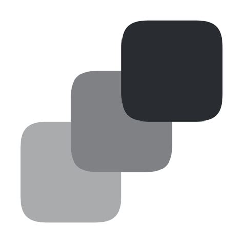 Square User Interface And Gesture Icons