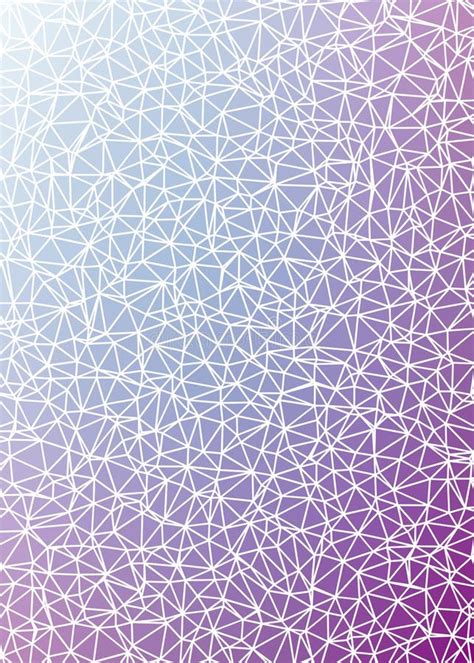 Abstract Low Polygon Gradient Generative Art Background Illustration