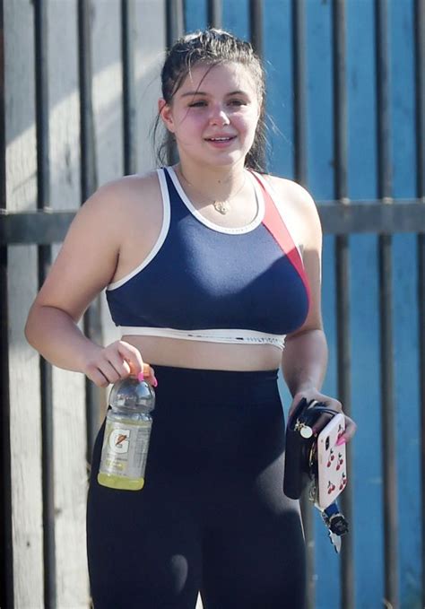 Ariel Winter After A Workout La 07 25 2018 • Celebmafia