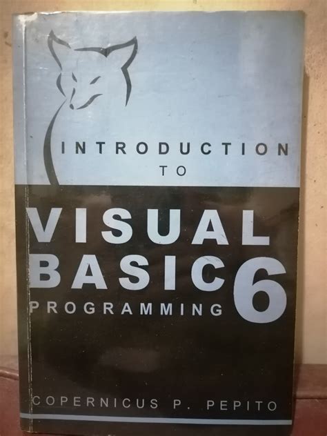 Visual Basic 6 Programming By Copernicus Pepito Hobbies And Toys Books
