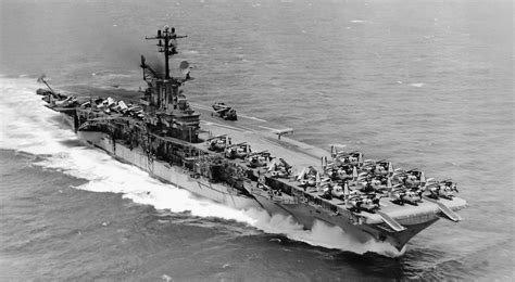 Essex Class Aircraft Carriers 1945 91 Naval Aviation News Magazine Article Display