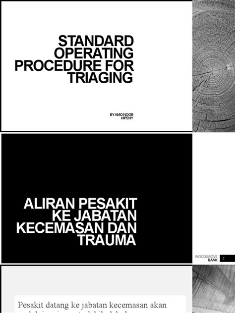 Standard Operating Procedure For Triaging Pdf