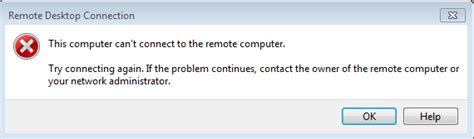 Unable To Remote Into A Server After Removing It From Domain