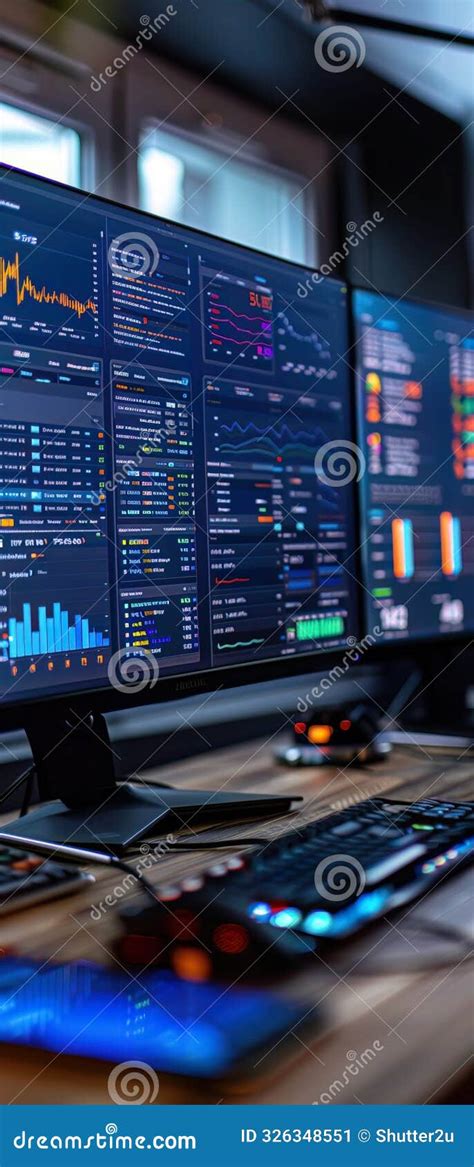 A Cloud Service Providers Dashboard On A Computer Screen Showing