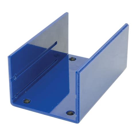 Arduino Mix And Match Enclosure Base Part Blue Rapid Electronics