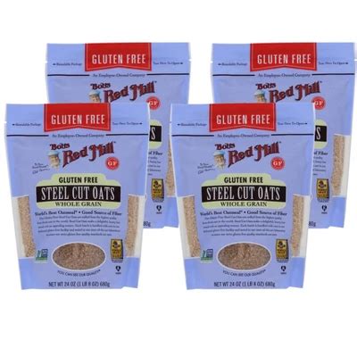 Bob S Red Mill Gluten Free Steel Cut Oats Whole Grain Case Of Oz Target