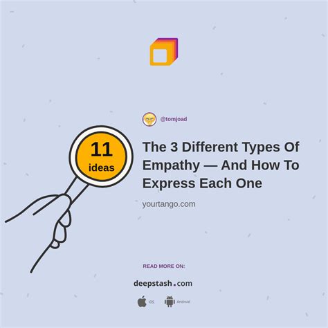 The 3 Different Types Of Empathy — And How To Express Each One Deepstash