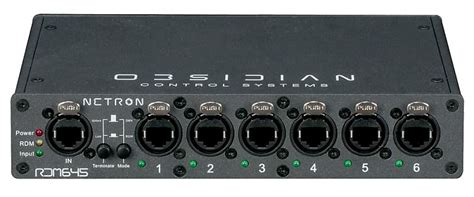 Obsidian Control Systems RDM645 6 Port DMX RDM Isolated Reverb
