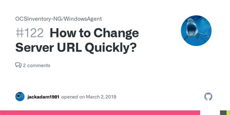 How To Change Server Quickly Issue 122 OCSInventory NG