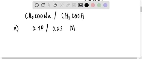 Solved Calculate The Ph Of A Mixture Of 025 M Acetic Acid And 01 M