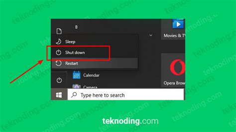 Cara Shutdown Windows 10 Promoindihome