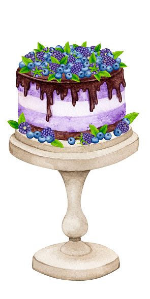 초콜릿 딸기 민트로 장식 된 스탠드에 케이크 엽서 인사말 카드 초대장 메뉴 로고 패브릭 프린트의 디자인을 위한 수채화 휴일 클립아트 결혼식 생일 기념일 디자인 결혼 의식에