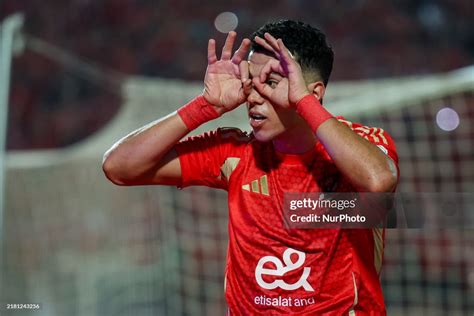 Emam Ashour Of Al Ahly Celebrates After Scoring The Second Goal News